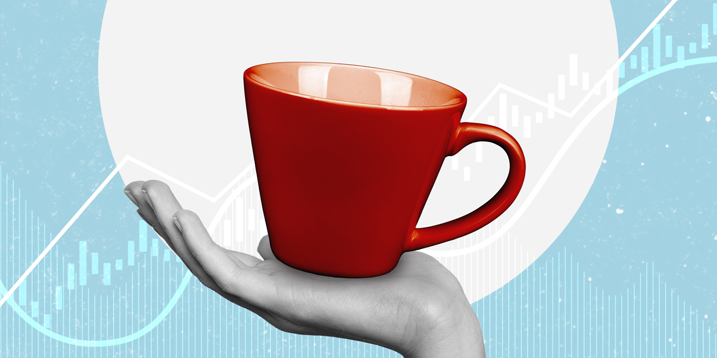 How to use the cup and handle to manage trading risks